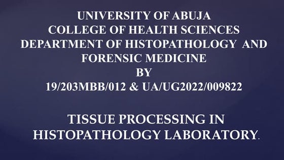 Preparation of histological slide | PPT