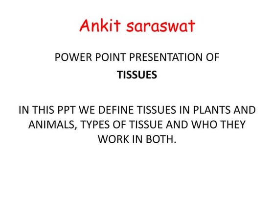 types of animal tissues class 9 | PPTX | Bone and Joint Conditions ...