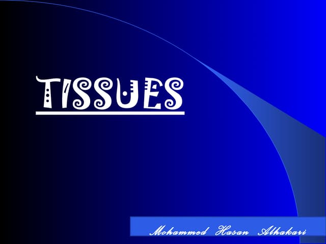 Types and Function of Connective Tissue | PPTX