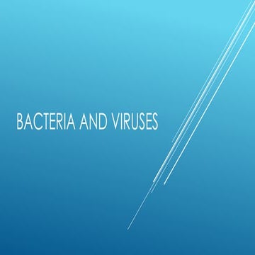 Bacteria and Viruses | PPTX