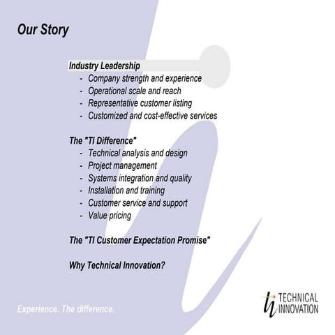 Ti Story | PPT