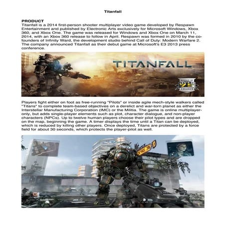 Titanfall | PDF
