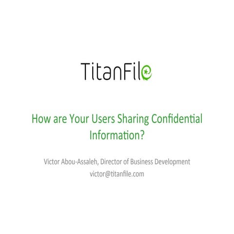 TitanFile Product Overview