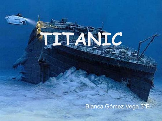 Titanic | PPTX | Cruises | Travel Type