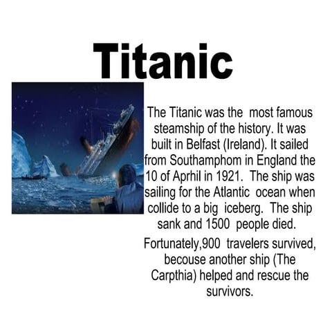 Titanic | PPT