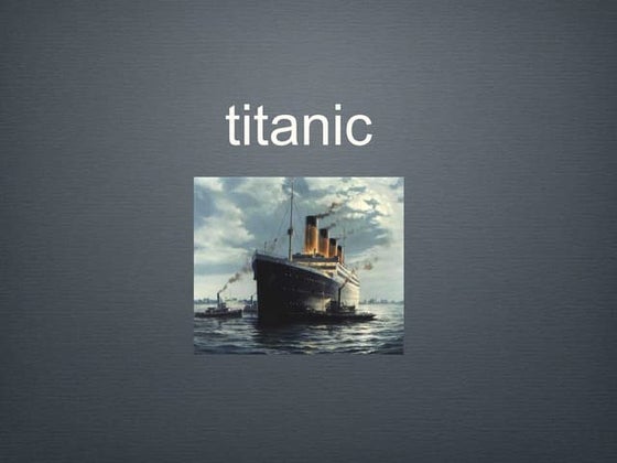 Titanic | PPT