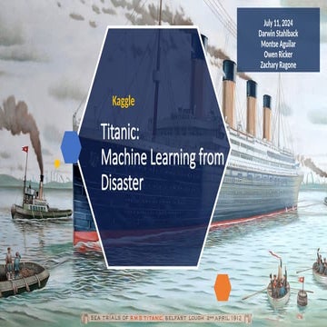 The Titanic - machine learning from disaster | PDF