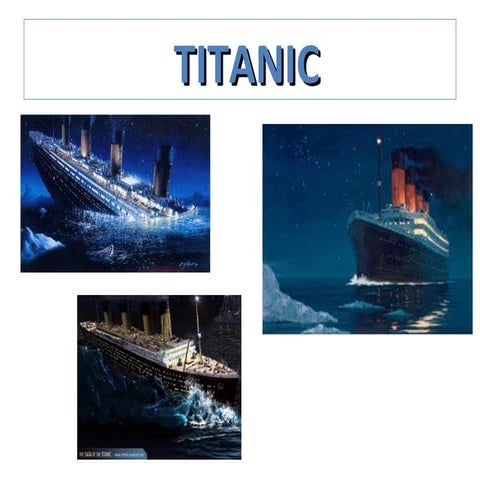 Titanic 100 years on | PPT