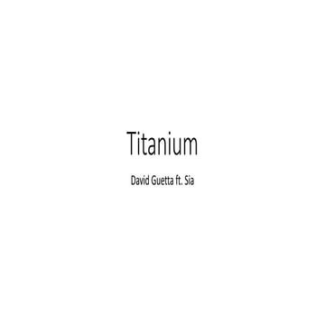 Sia titanium analysis | PPTX