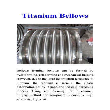 Titanium bellows | PDF