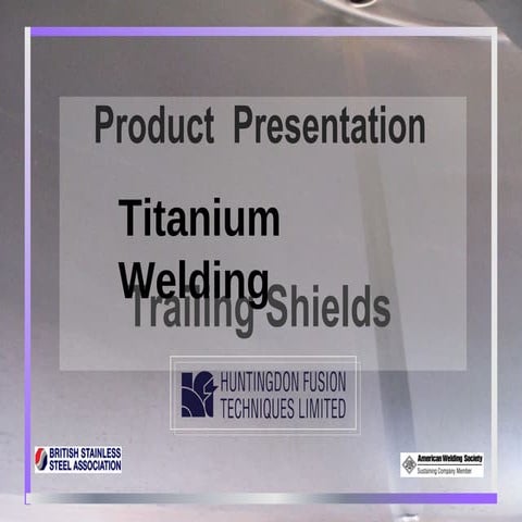 Titanium welding | PPT