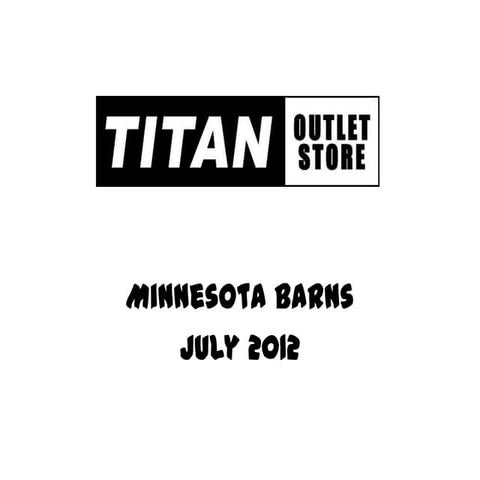 Titan outlet store mn barns 2012 | PPT
