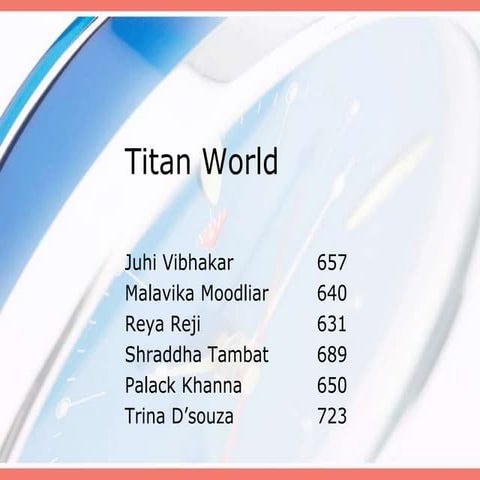 Titan world presentation | PPTX