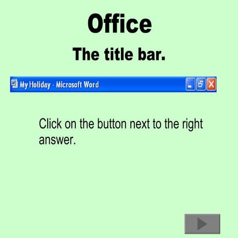 Title Bar Test | PPT