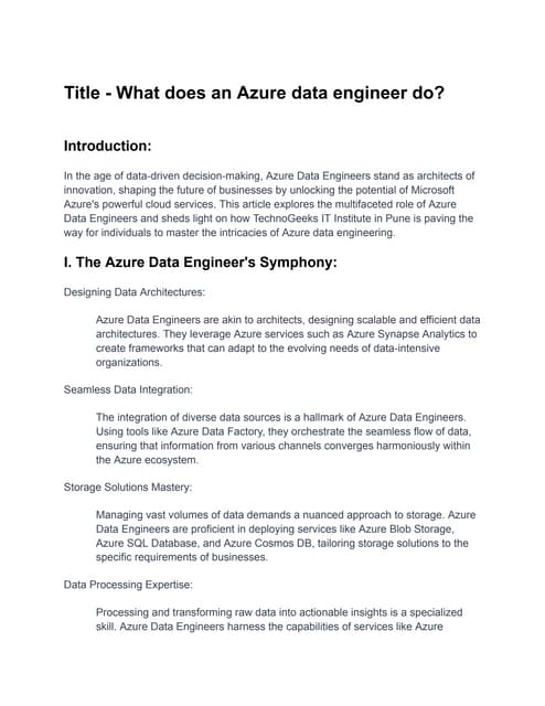 Azure Data Engineer Roadmap 2025- NareshIT.pdf