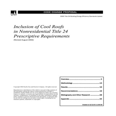 Title24 ca techreport | PDF