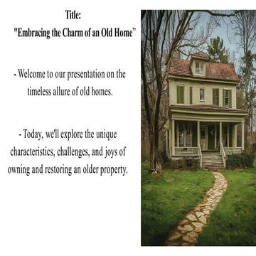 Old_Homes need of the day Presentation.pptx