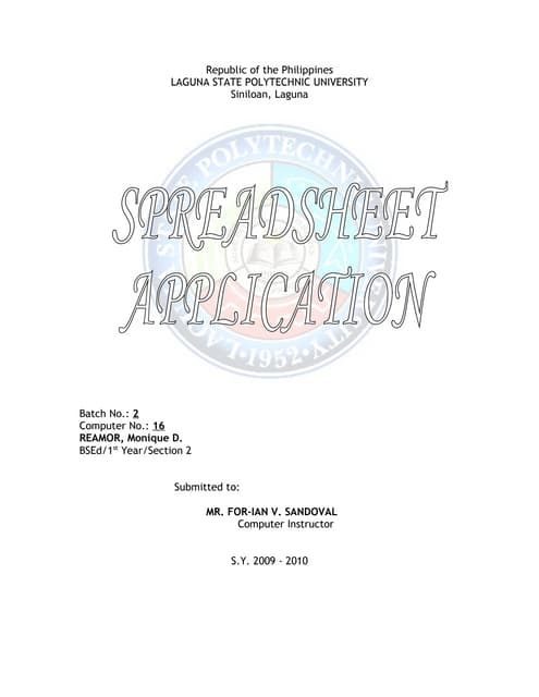 Sample Title Page | DOC