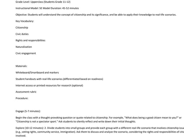 Detailed lesson plan for Pol Gov.docx