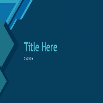 A template used to design for your presentations | PPTX