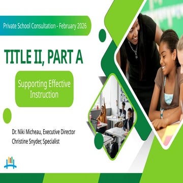 Title II Presentation 2.9.26 Consultation | PPTX