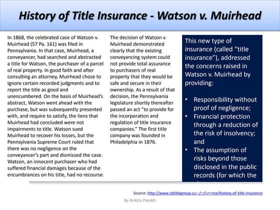The Title Search Process Rundown | PDF | Personal Finance