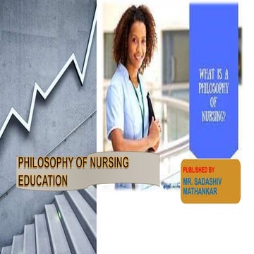 philosophy of nursing education | PPTX