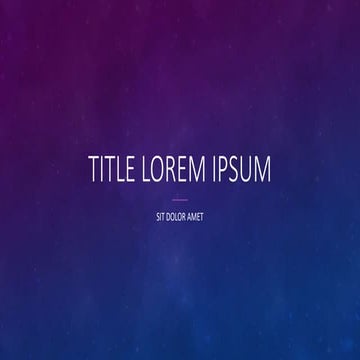 Title Lorem Ipsumpptpowerpontpresentaion | PPTX