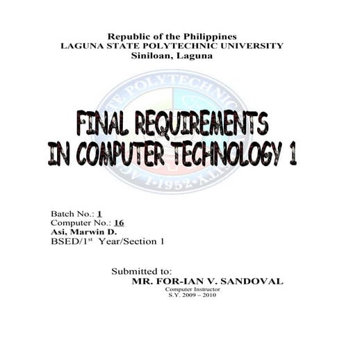 Sample Title Page | DOC
