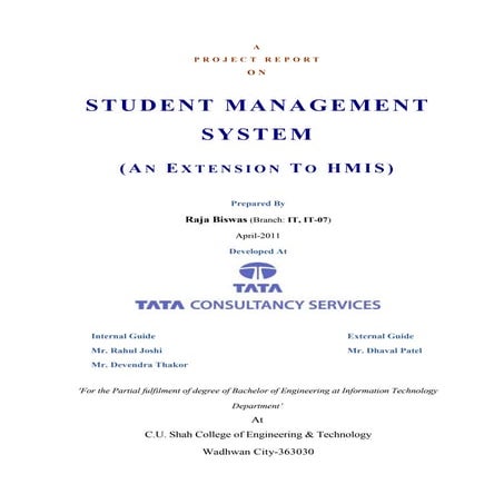 Student Management System | PDF