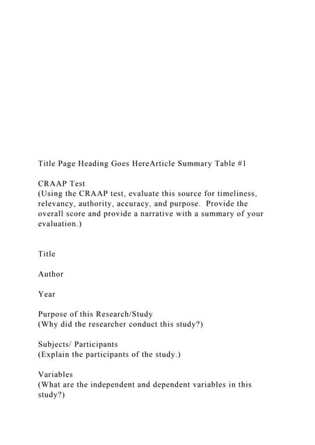 RS Matrix for Research Paper any journal can use it | PPT