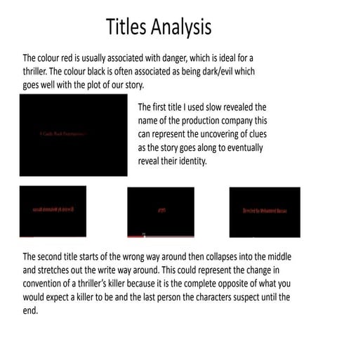 Titles analysis | PPT