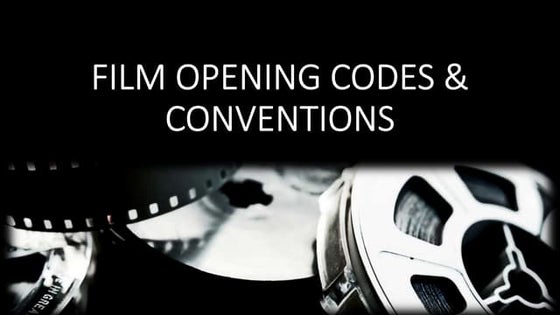 Codes and conventions slide share | PPT