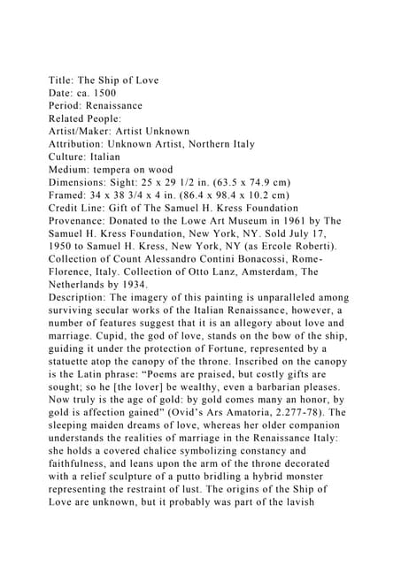 Writing Effective Interpretive Labels for Art Exhibitions: A Nuts and ...