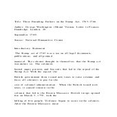 Title Three Founding Fathers on the Stamp Act, 1765-1766. | PDF