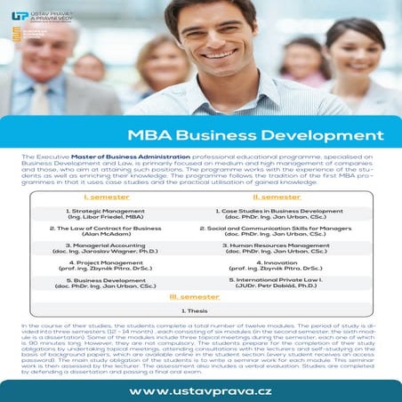 Titul MBA Nemovitosti | PDF