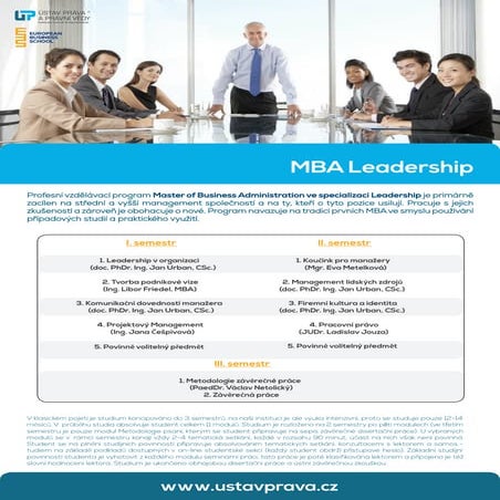Titul MBA Nemovitosti | PDF