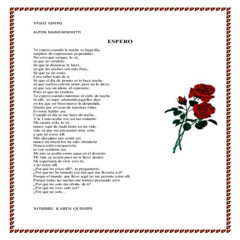 poema realizado en word | DOCX