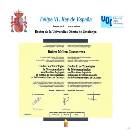 Certificado graduado escolar