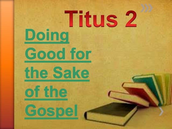 Titus 2 | PPT