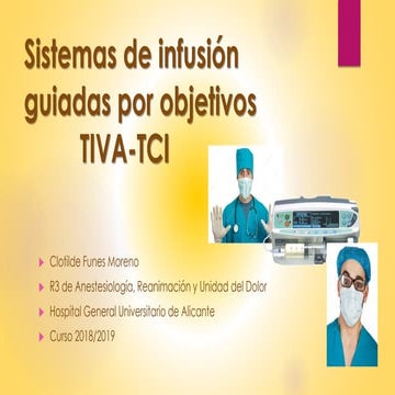 Tiva tci anestesia | PDF