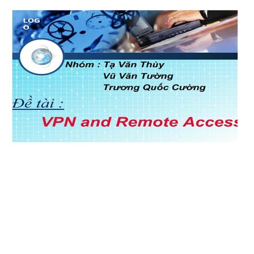 đề Tài vpn and remote access | PDF | Computer Networking | Computing