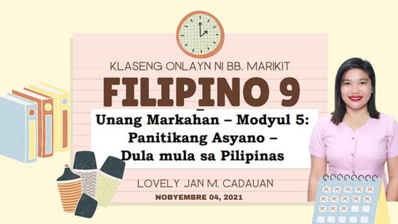 Filipino 9 aralin 6- dula | PDF