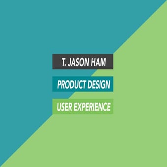 T Jason Ham Portfolio2012 | PDF