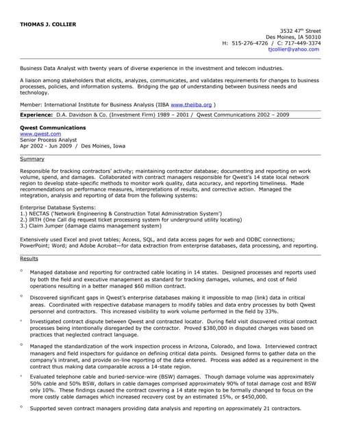 Jeff Modes Resume | PDF