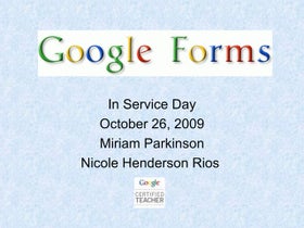 80 interesting ways to use google forms to support learning | PPT