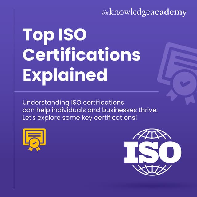 Take Your Career to New Heights with globally recognised ISO ...