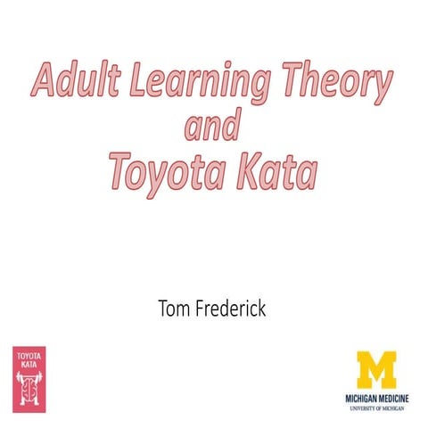 Kata and Adult Learning Theory | PPT