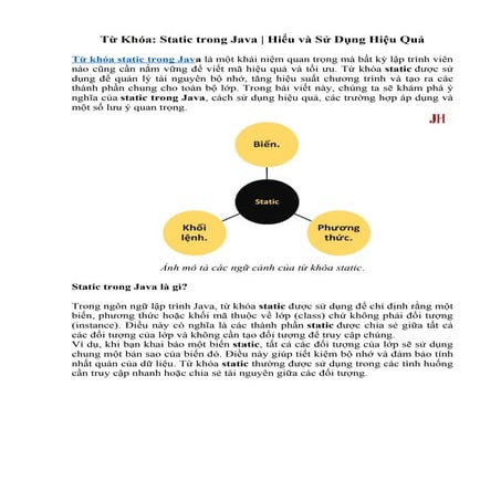 Từ Khóa Static trong Java | Hiểu và Sử Dụng Hiệu Quả.docx