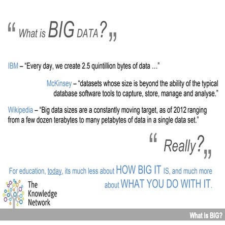 Education Big Data | PPT
